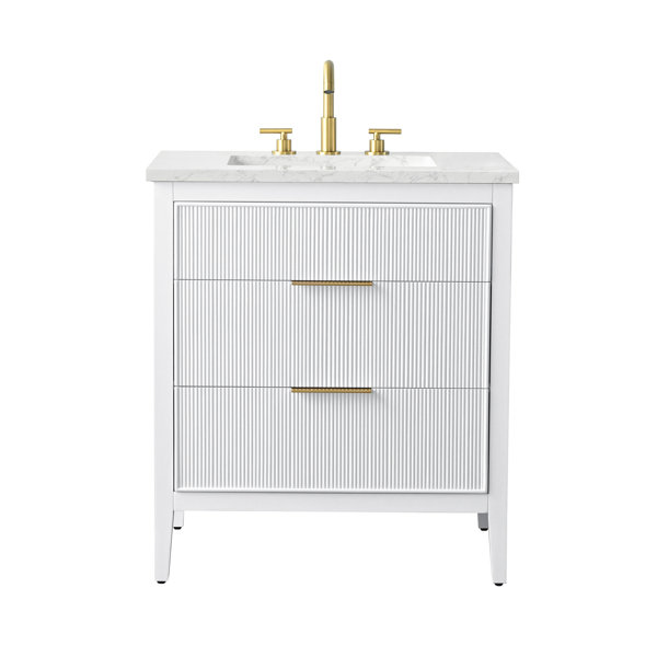 30 Inch White Single Vanities You'll Love | Wayfair