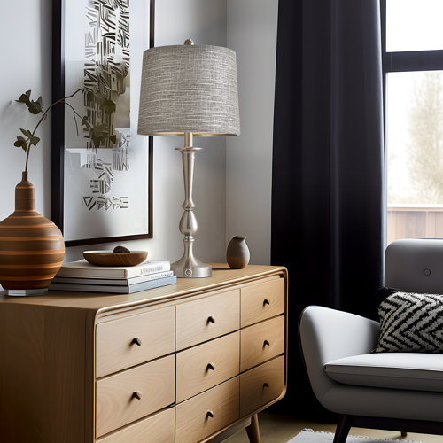 Blue & Gold Table Lamps You'll Love | Wayfair