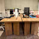 The Twillery Co.® Ragusa 63-Inch Rectangle Computer Desk & Reviews ...