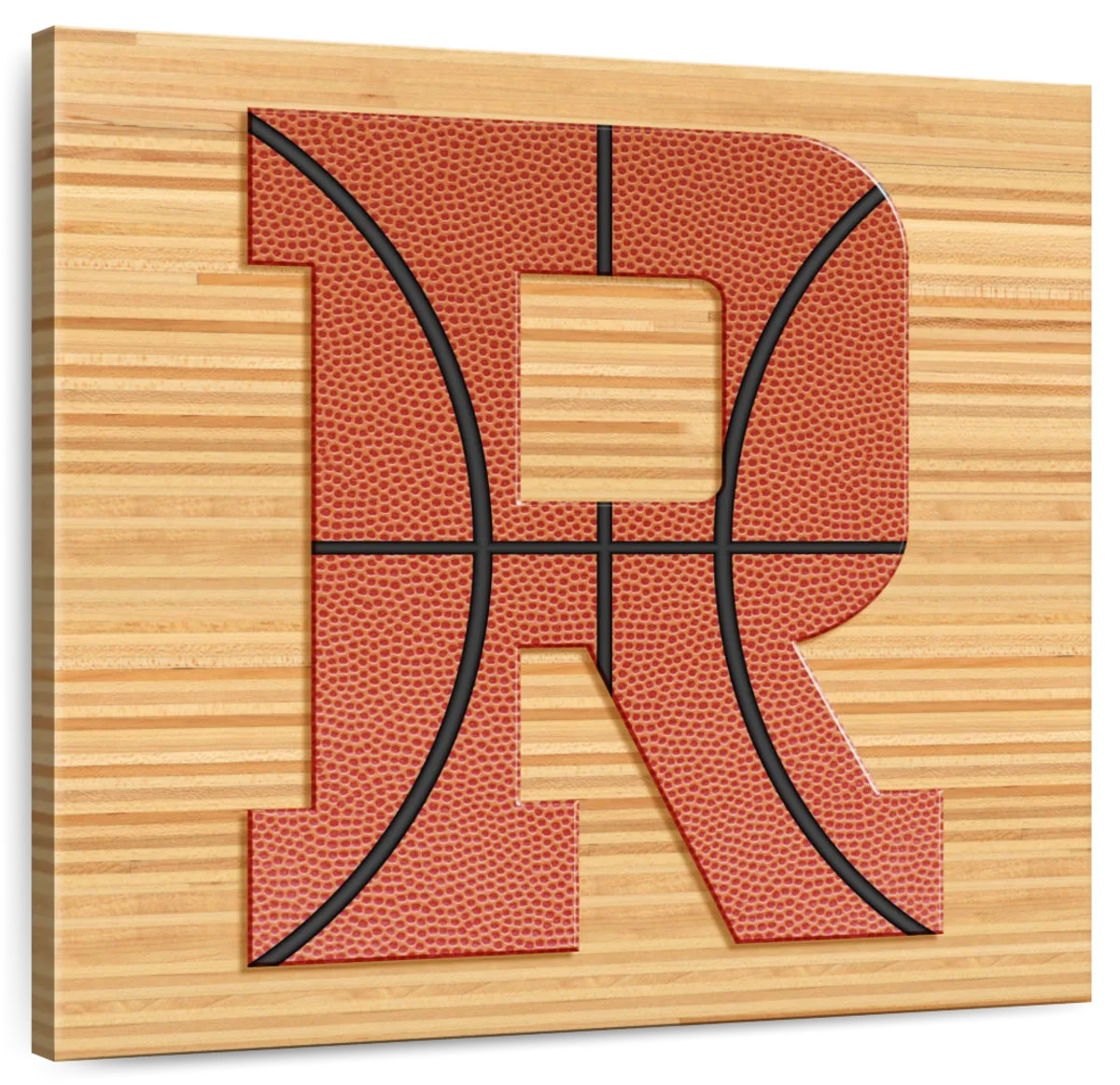 Ebern Designs Tergel Basketball Letter R | Wayfair