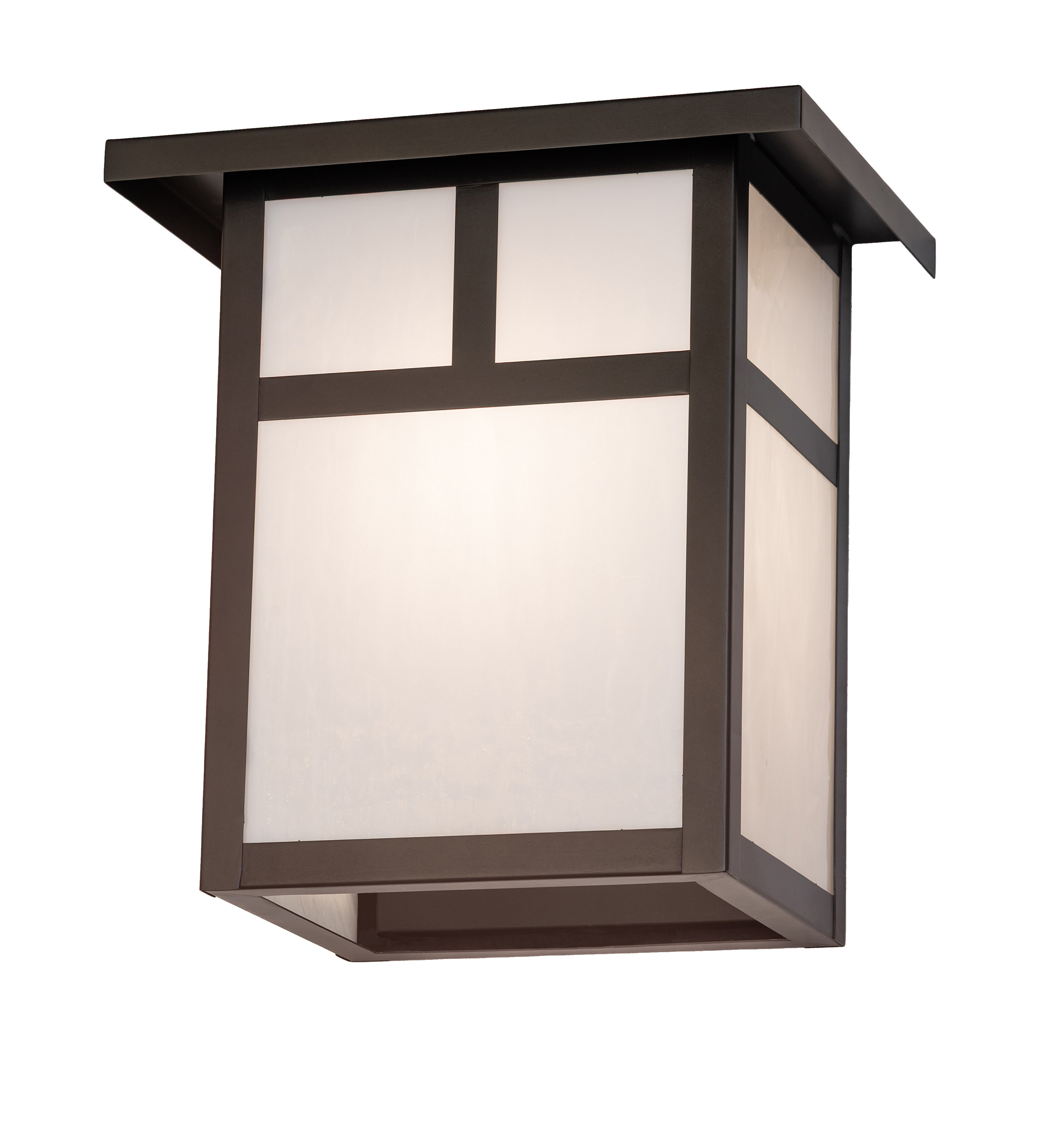 Foundry Select 12" Wide Hyde Park "T" Mission Wall Sconce | Wayfair
