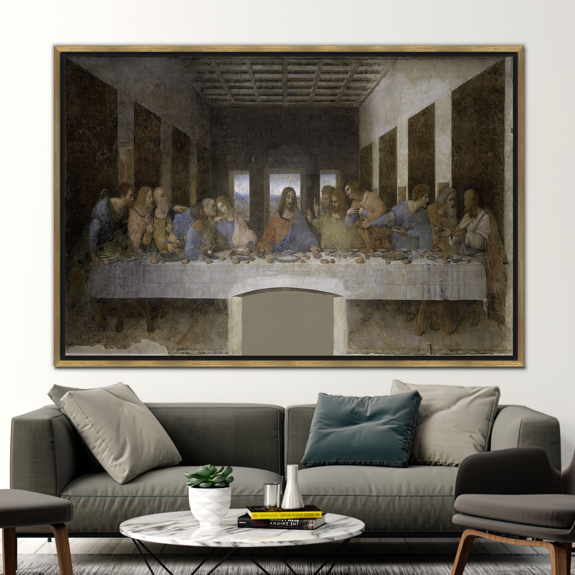 kayra export The Last Supper, Reproduction Wall Decor, Da Vinci Wall ...