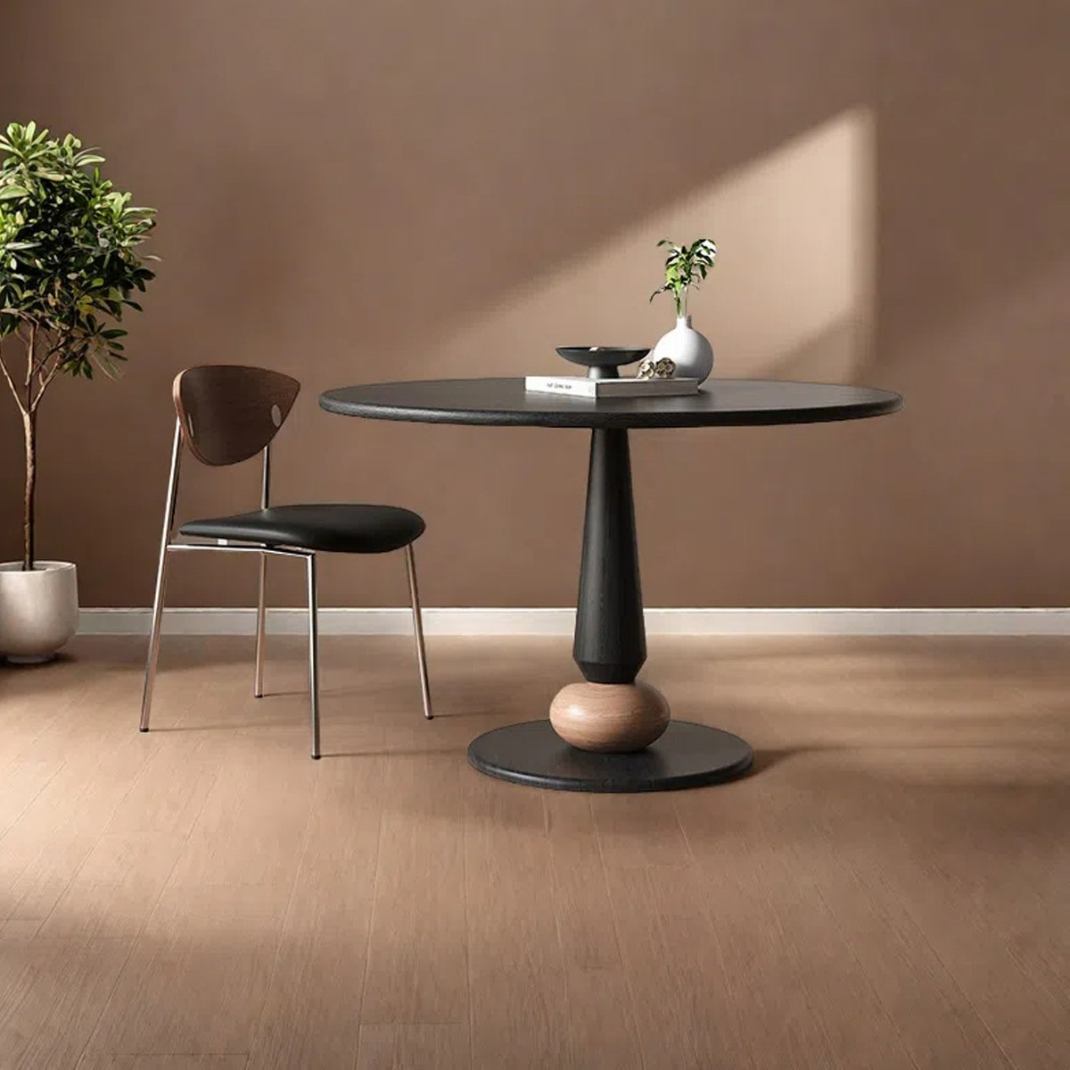 George Oliver French simple round dining table - Wayfair Canada