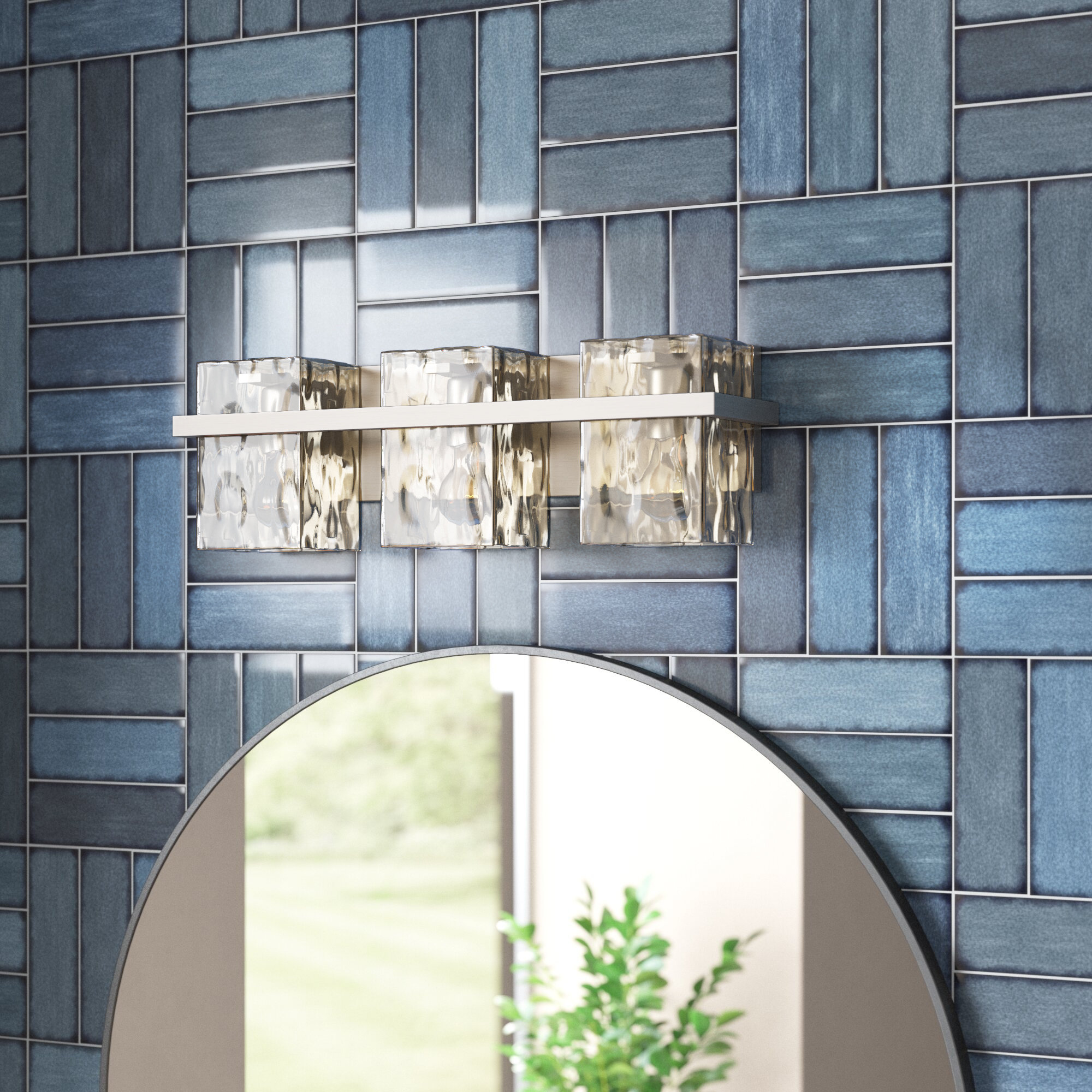 Wade Logan® Arene 3 - Light Dimmable Vanity Light & Reviews | Wayfair