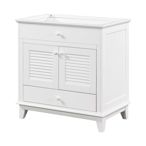 26"-30" White Vanity Bases You'll Love | Wayfair
