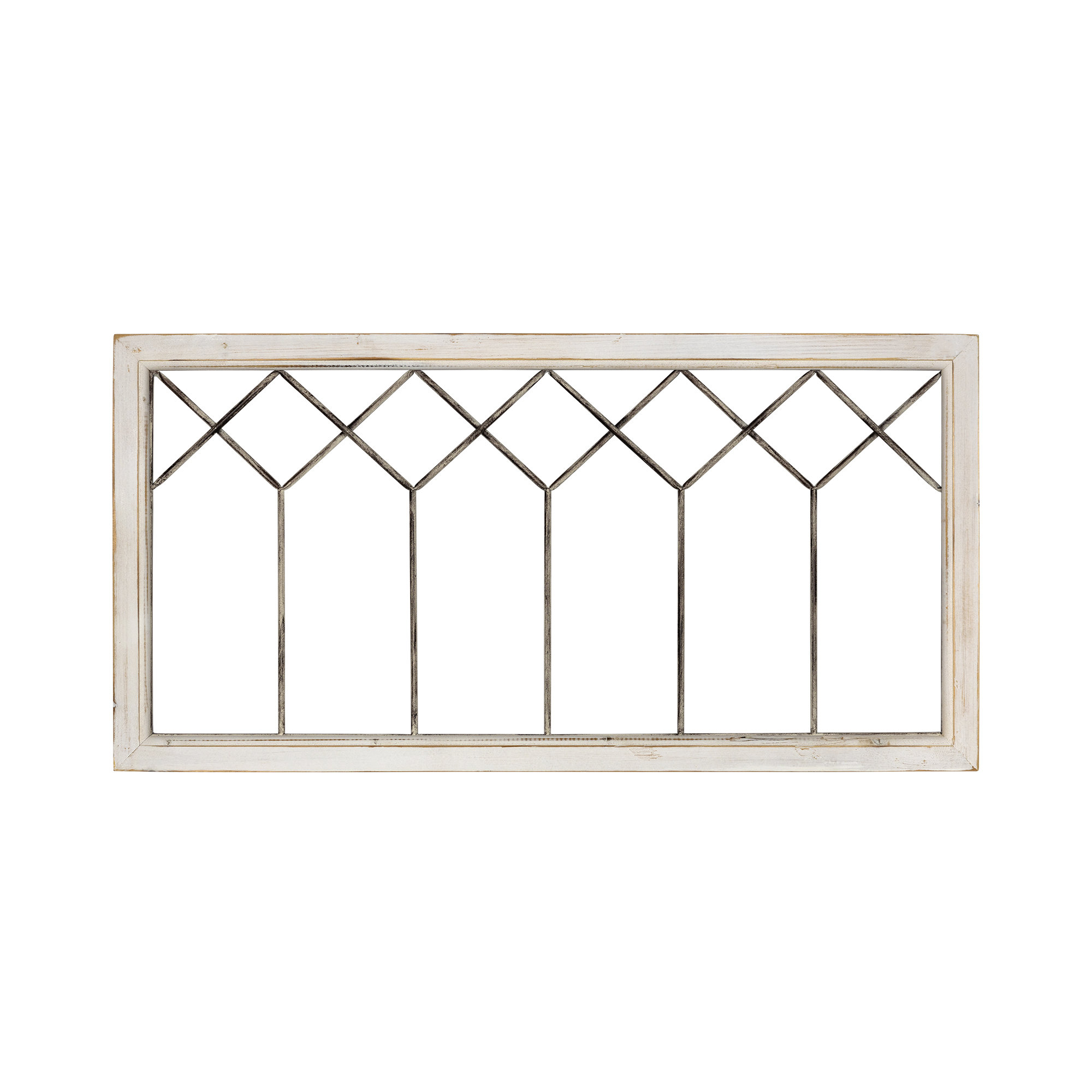 Rosalind Wheeler Distressed Window Panel Wall Décor & Reviews | Wayfair