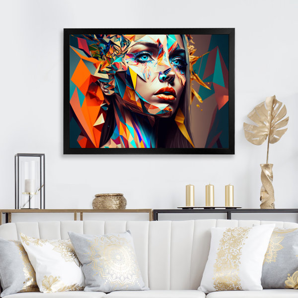 Mercer41 " Cubic Woman Portrait V " | Wayfair