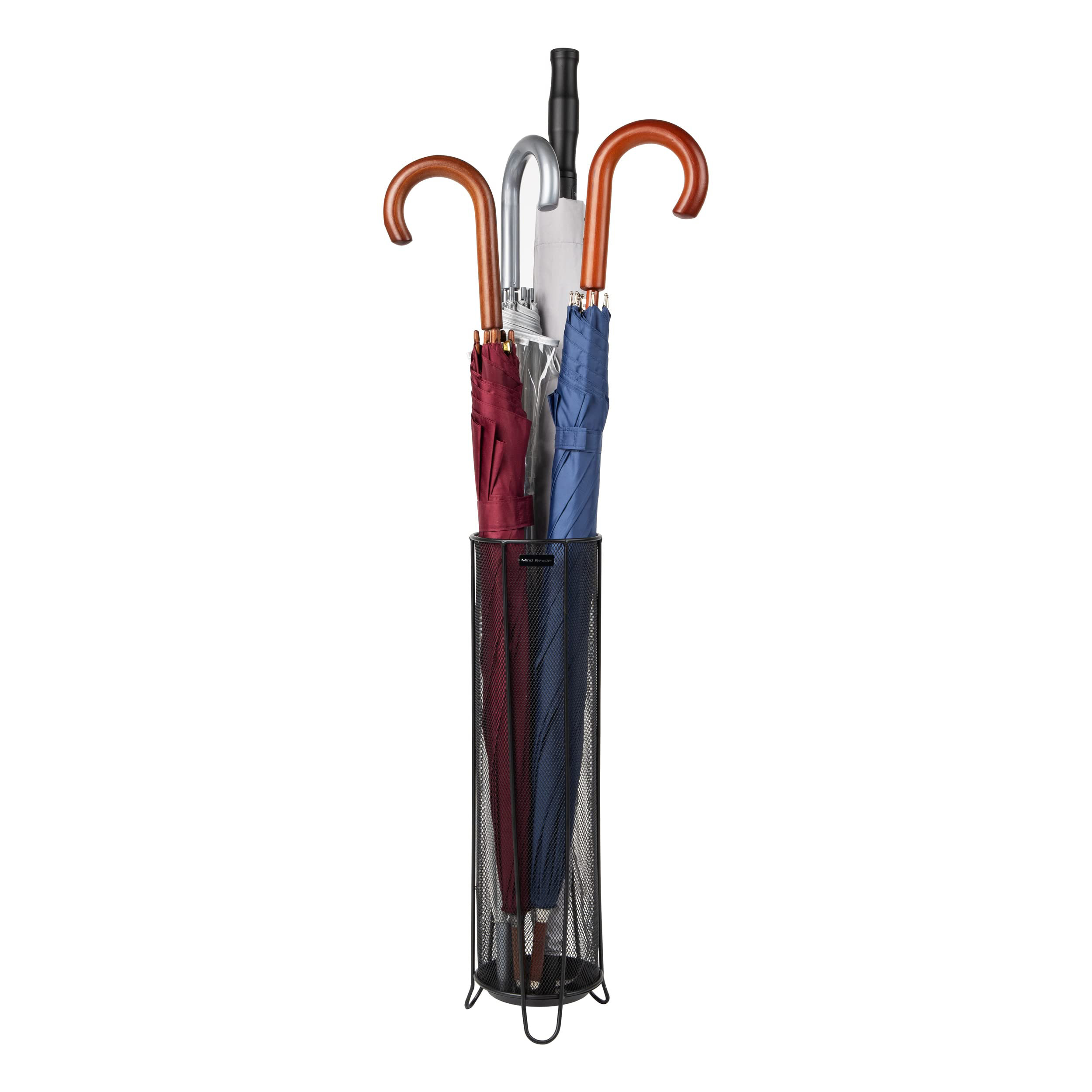 Red Barrel Studio Zabria Stainless Steel Freestanding Umbrella Stand ...