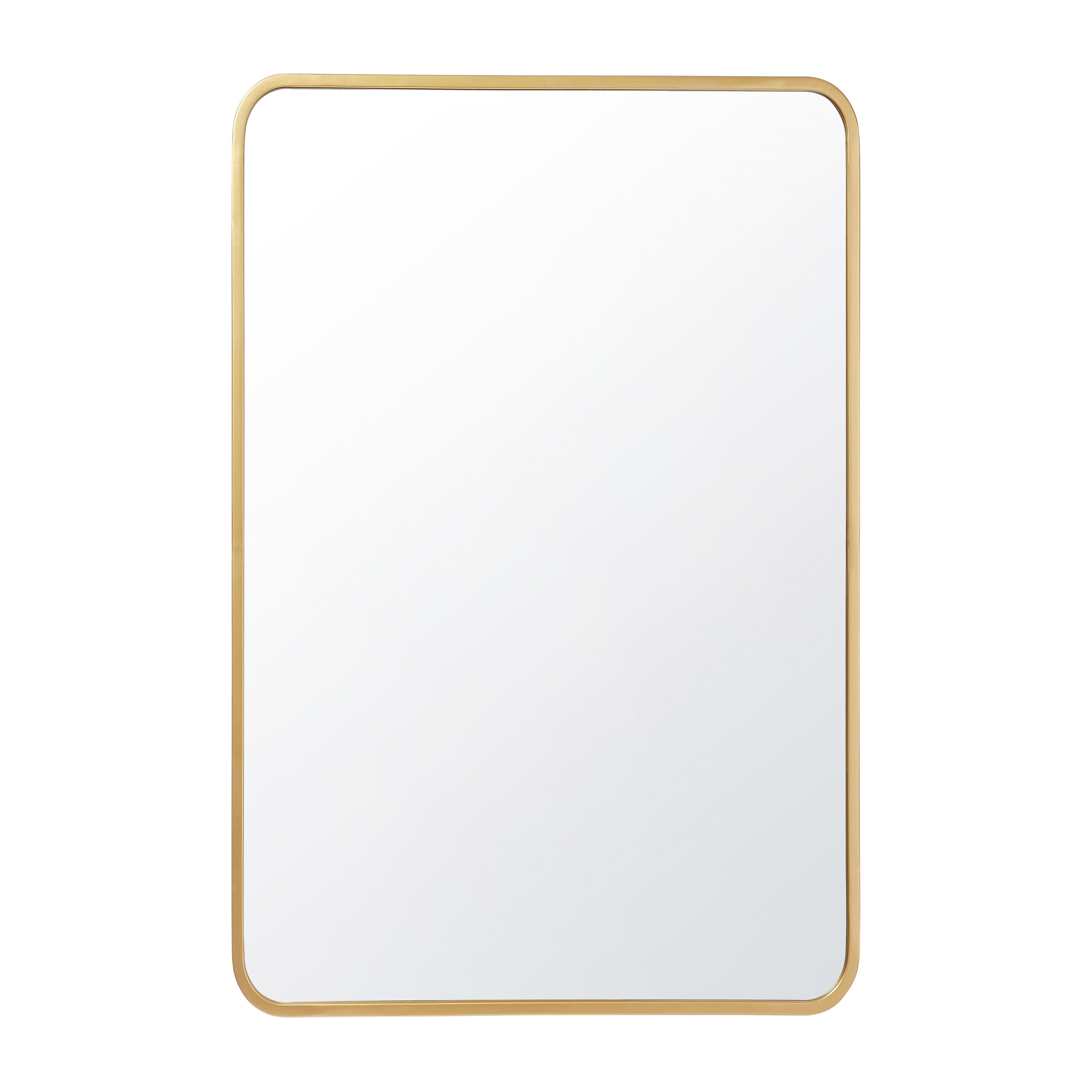 Mercer41 Arelly Wall Mount Shatterproof Rectangular Accent Wall Mirror ...