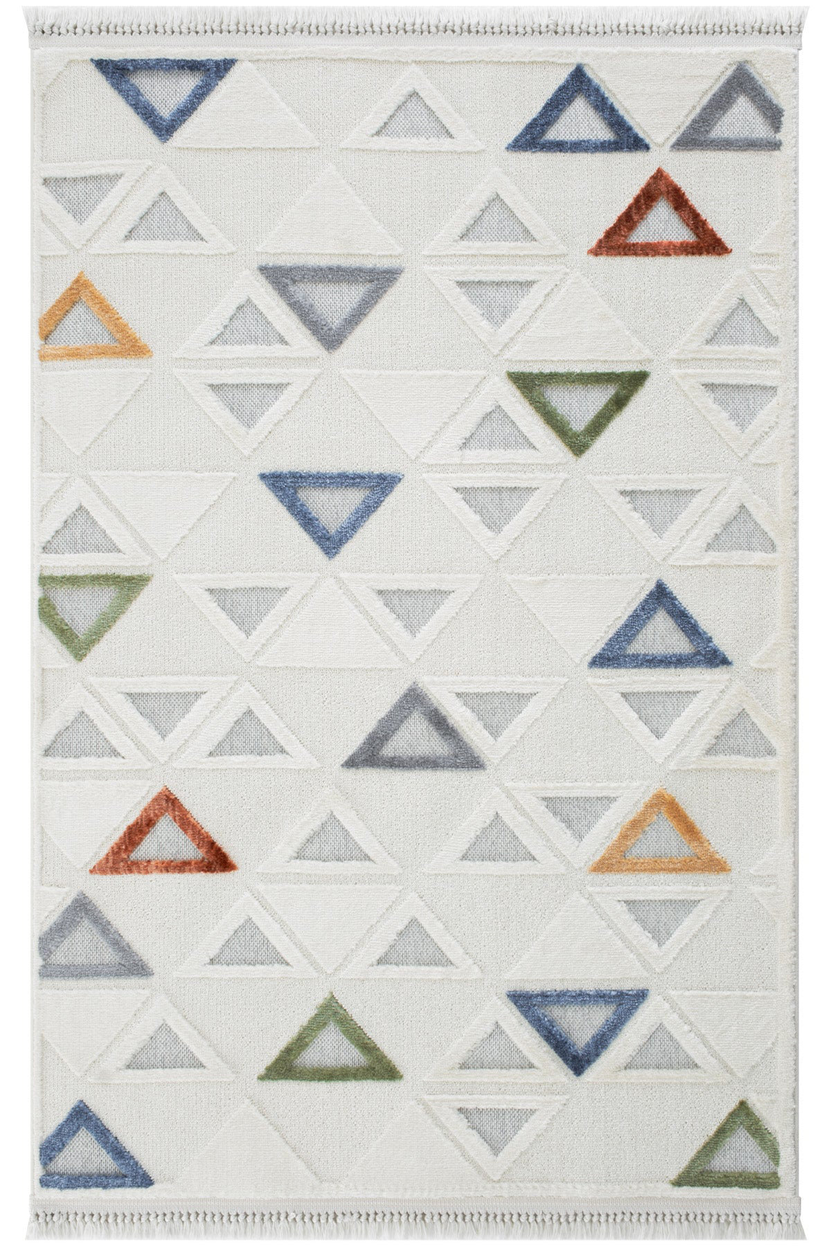 Hokku Designs Pietra Multi Soft Textured Modern Living Room Rug | Wayfair