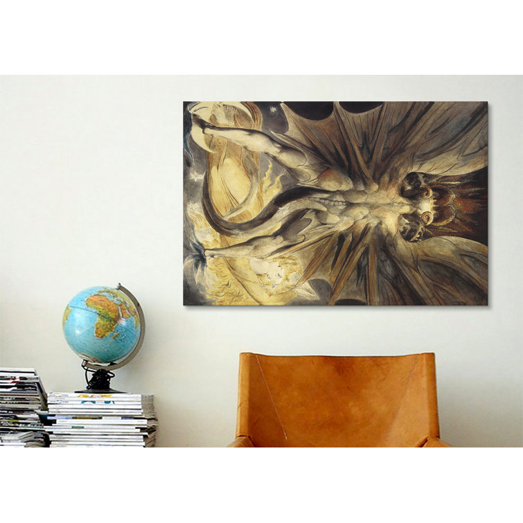 iCanvas 'The Great Red Dragon 1805-1810' by William Blake Painting ...