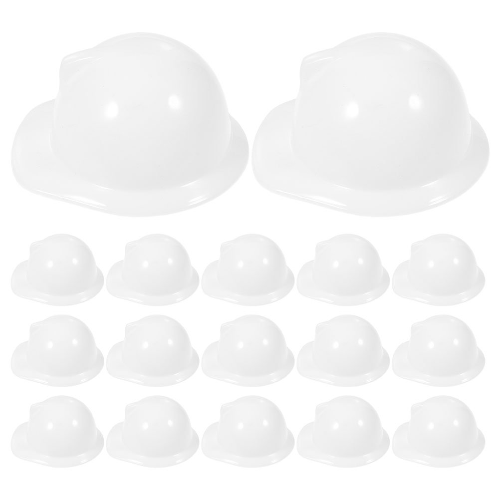 Ebern Designs 40Pcs Miniature Construction Hats Mini Building Hard Hat ...