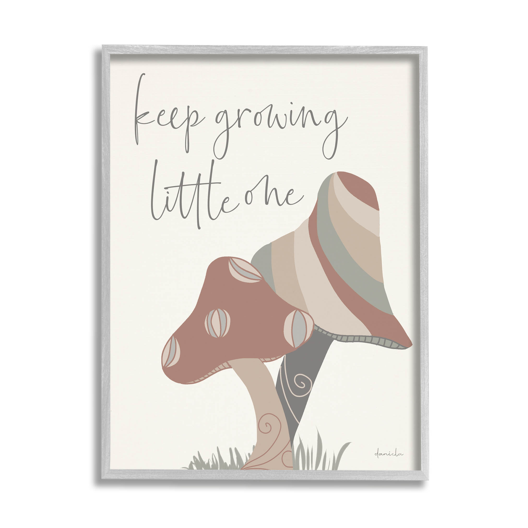 Trinx Keep Growing Little One Nature Framed Giclee Art By Daniela ...