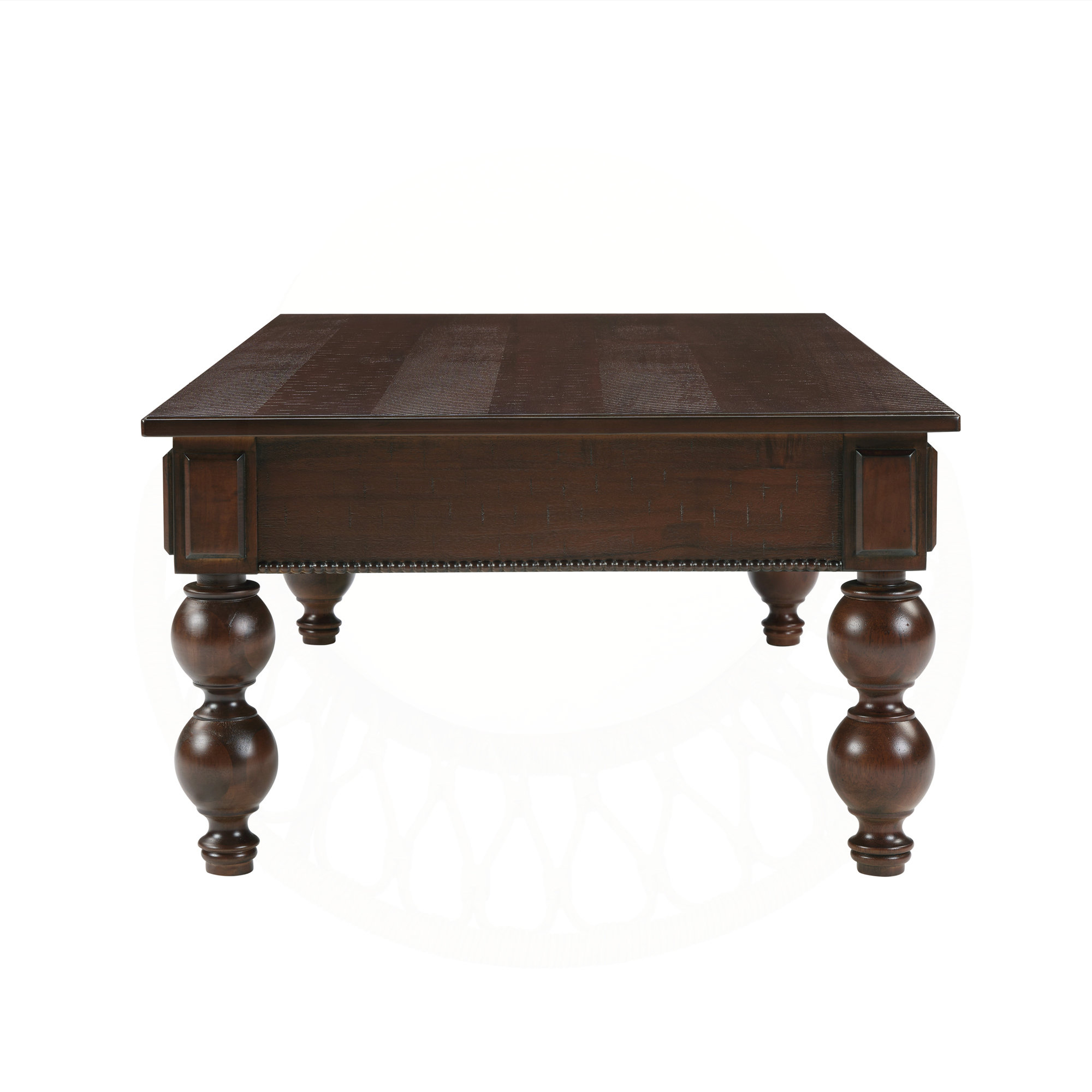 FOSHNATURE Vintage Rectangular Wooden Coffee Table with Storage Drawer ...