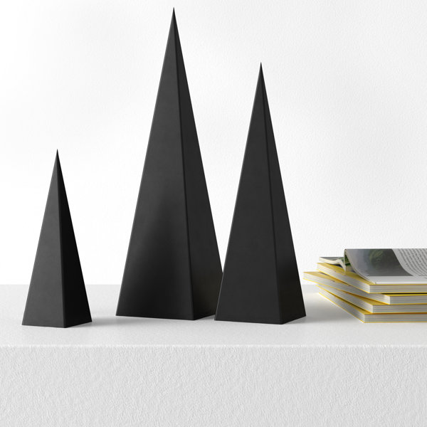 AllModern Fisher 3 Piece Objet Set & Reviews | Wayfair