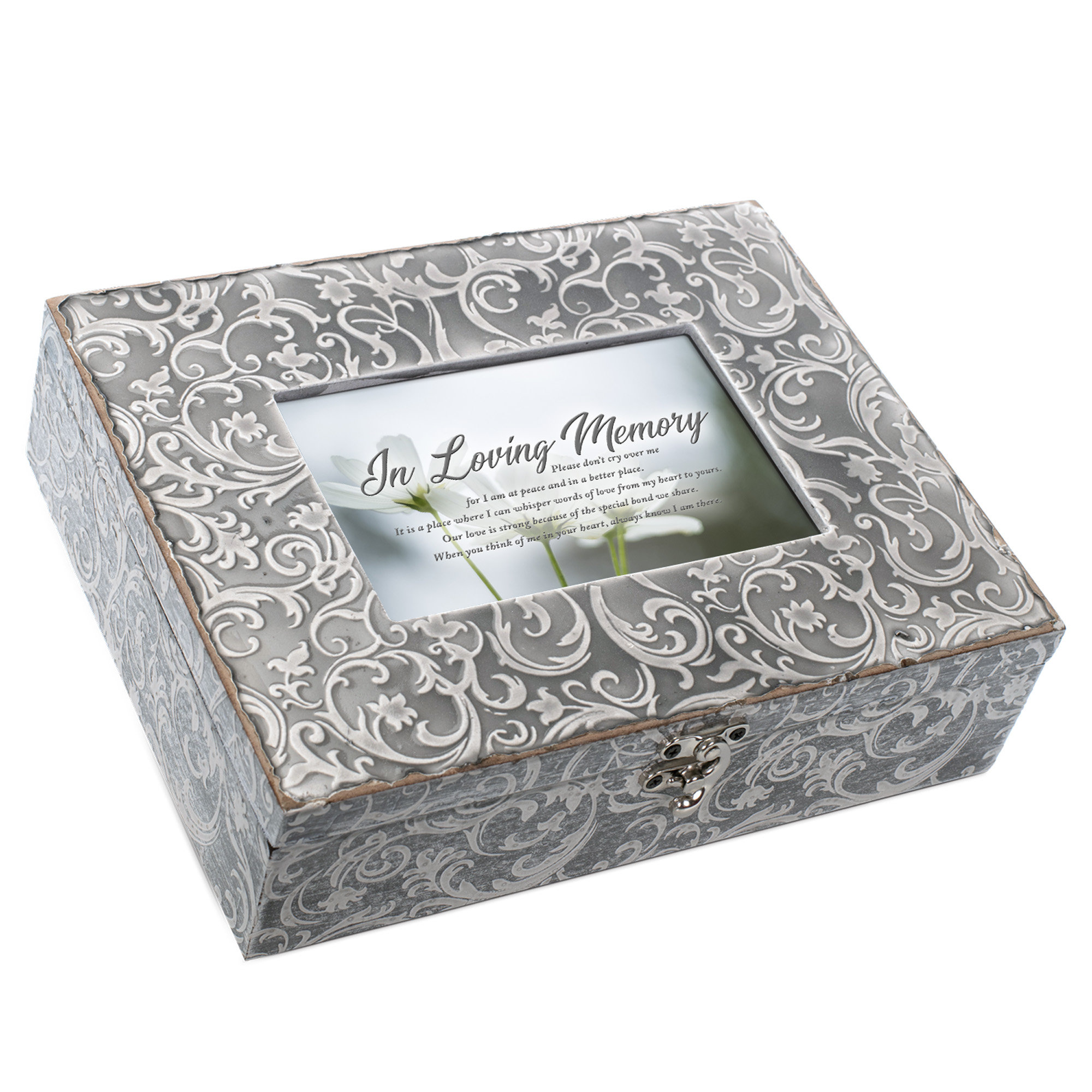 Ophelia & Co. Burket Loving Memory Please Dont Cry Decorative Box | Wayfair