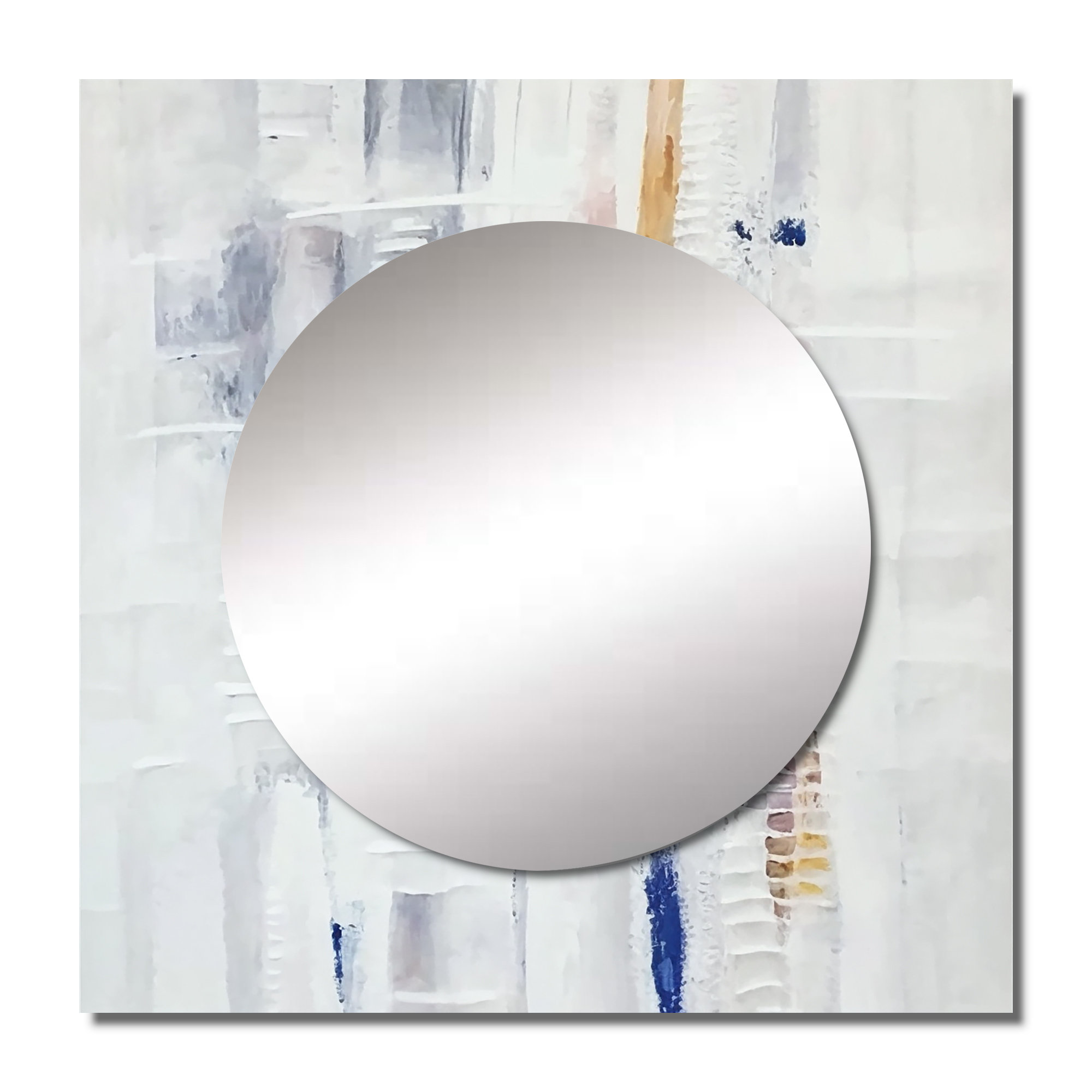 Design Art Peaceful Afternoon Minimal Abstract In Blue I - Abstract ...