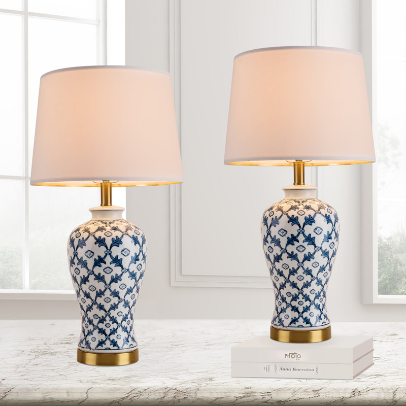 SIMPOL HOME Modern Table Lamps, Transitional Table Lamp for Living Room ...