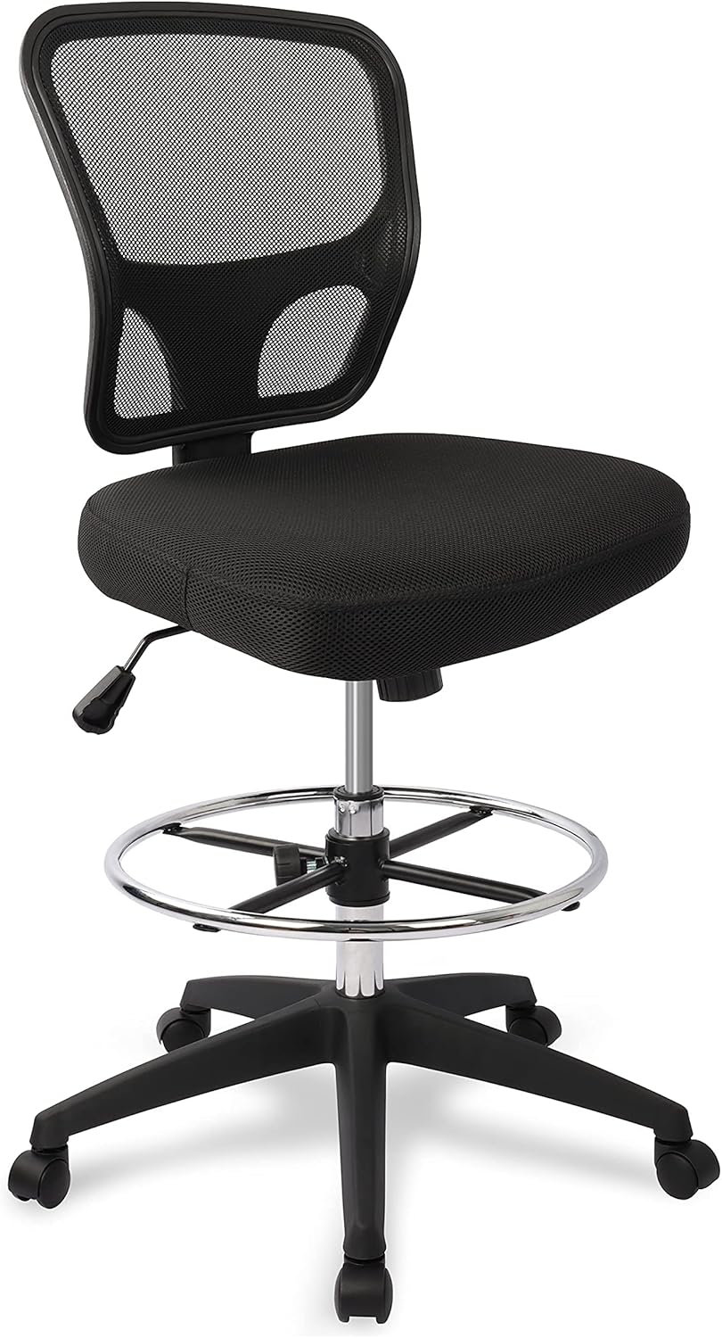 Latitude Run® Office Chair Adjustable Height High Back Ergonomic Desk ...