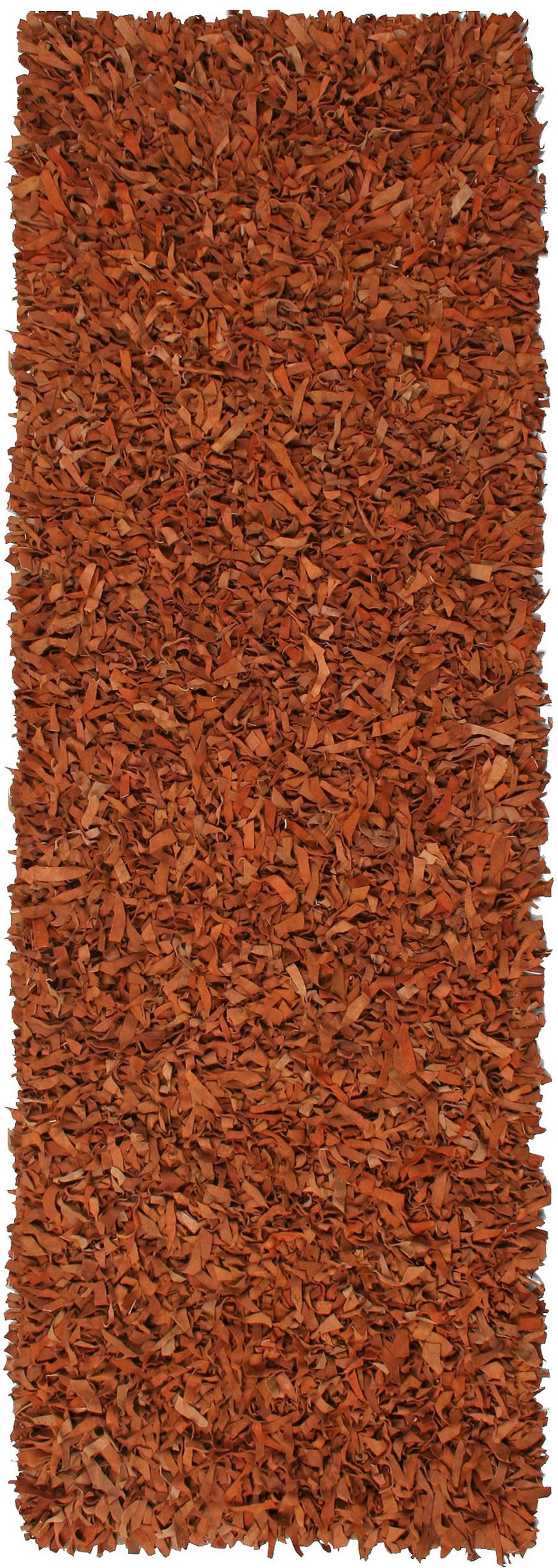 Ebern Designs Baum Handmade Copper Leather Shag Area Rug & Reviews ...