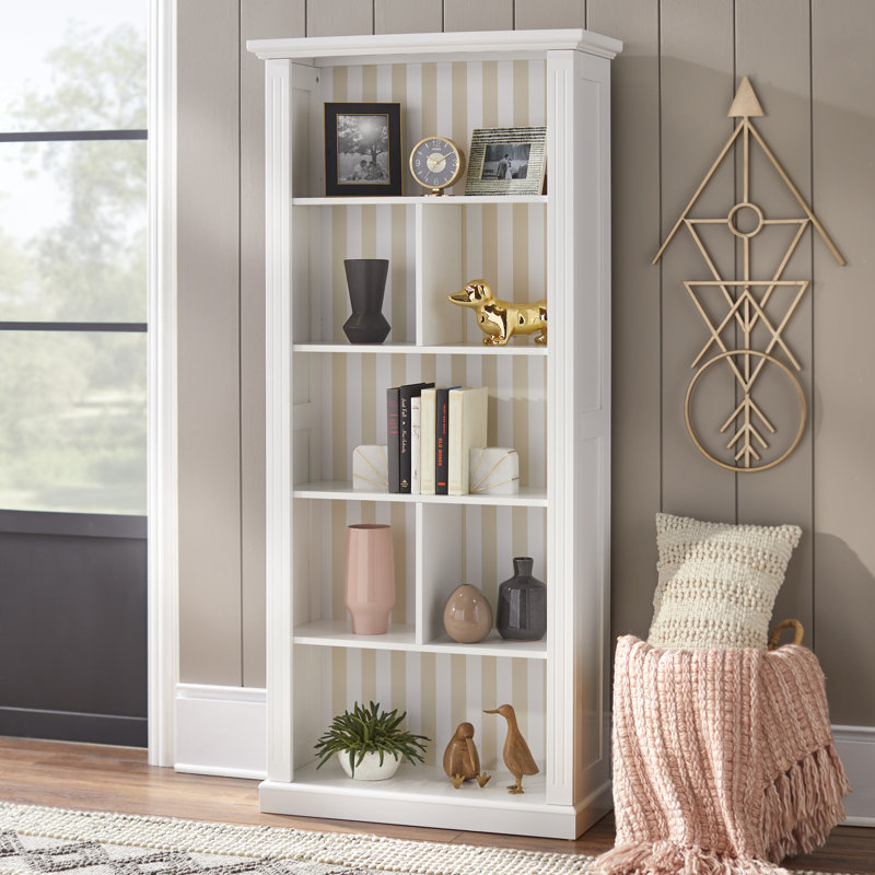 Rosecliff Heights Moffett Standard Bookcase & Reviews | Wayfair