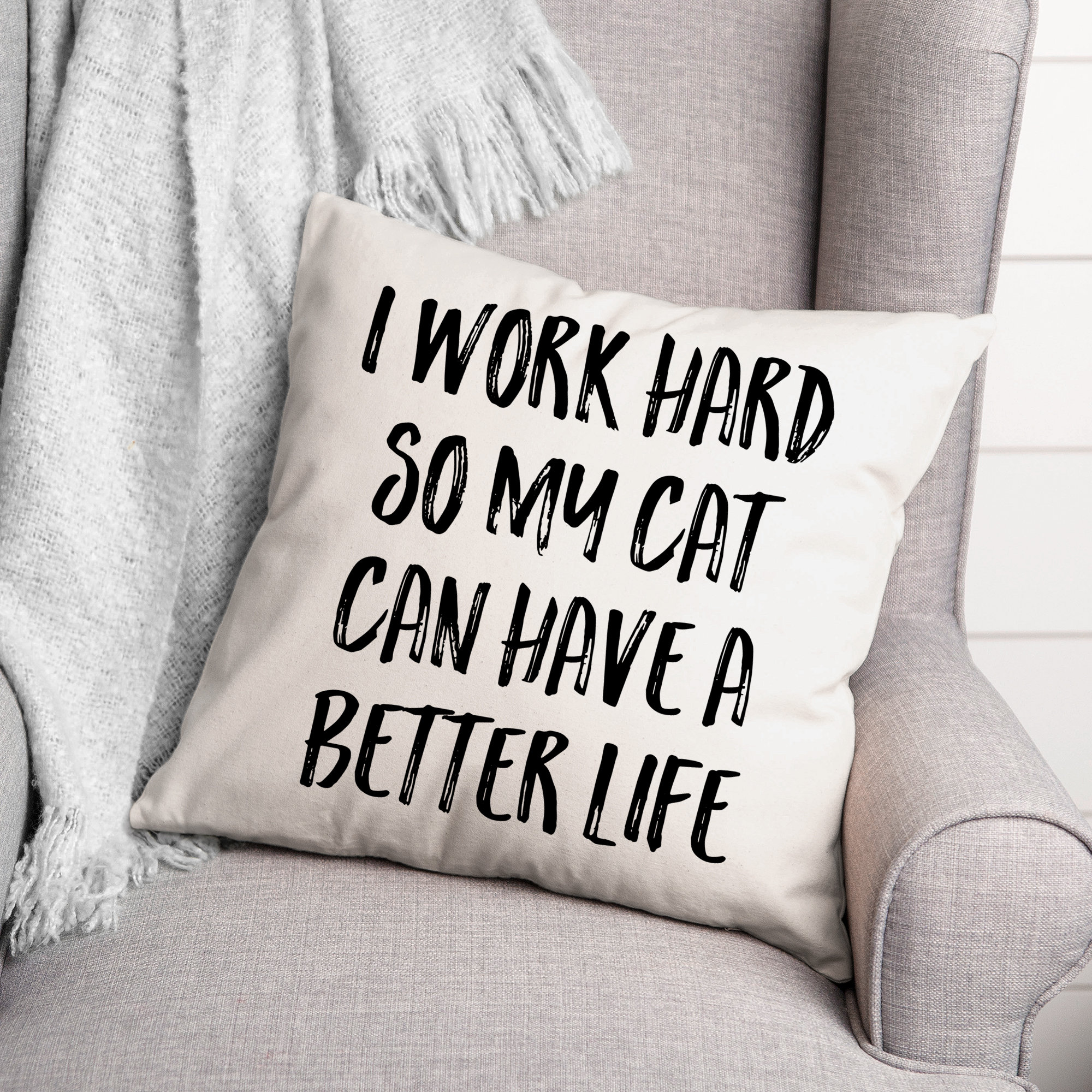 Designs Direct Creative Group I Work Hard So My Cat Can Have a Better ...