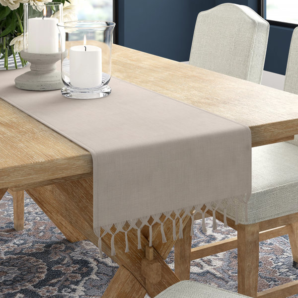 Three Posts™ Rectangle Cotton Table Runner & Reviews | Wayfair