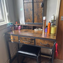 Mercury Row Hans Dressing Table with Mirror & Reviews | Wayfair.co.uk