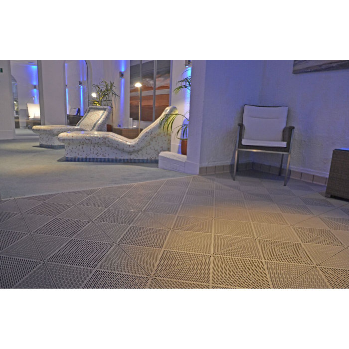 Mats Inc. Bergo Soft Antimicrobial 14.88" x 14.88" Polyethylene Loose ...