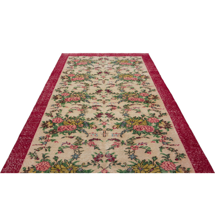 Latitude Vive Square Darthula Hand Knotted Area Rug | Wayfair.co.uk