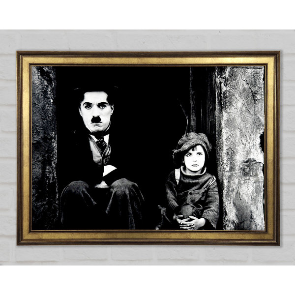 Ebern Designs Charlie Chaplin The Kid - Single Picture Frame Art Prints ...