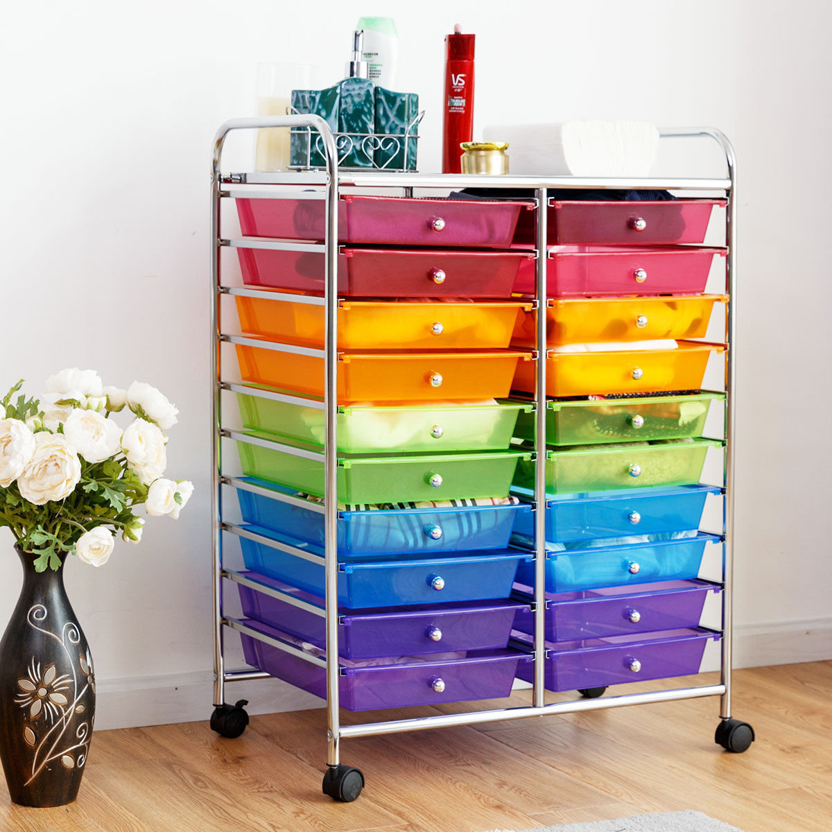 Rebrilliant 25" Stackable Storage Drawer & Reviews | Wayfair