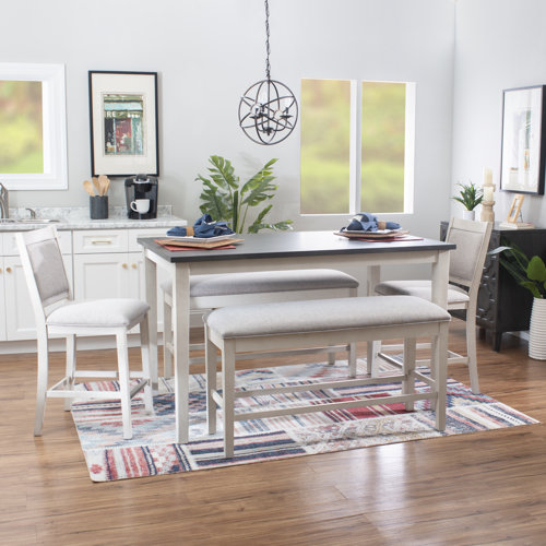 Seats 6 Bar & Counter Height Dining Sets You'll Love | Wayfair