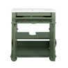 George Oliver 28‘’ Mid-Century Green Bathroom Vanity Cabinet With Sink ...