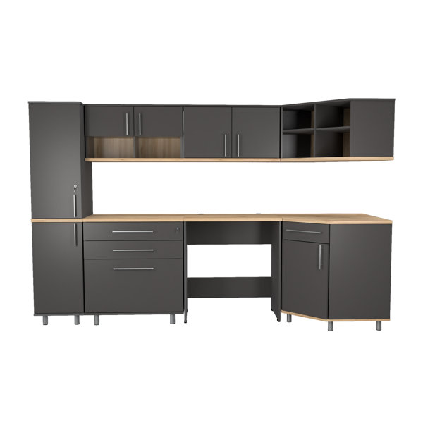 Wade Logan® Brekkin 7 Piece Storage System | Wayfair