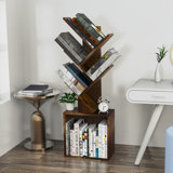 Geometric Narrow Bookcases You'll Love | Wayfair