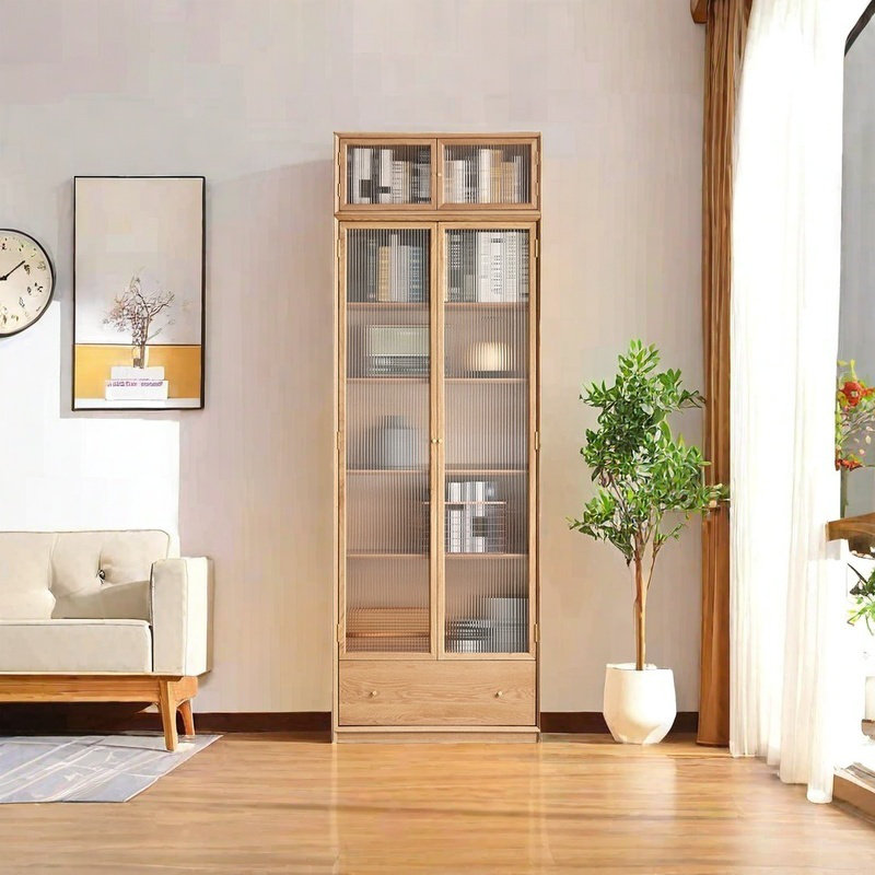 Parttlion Nordic style solid wood bookcase | Wayfair