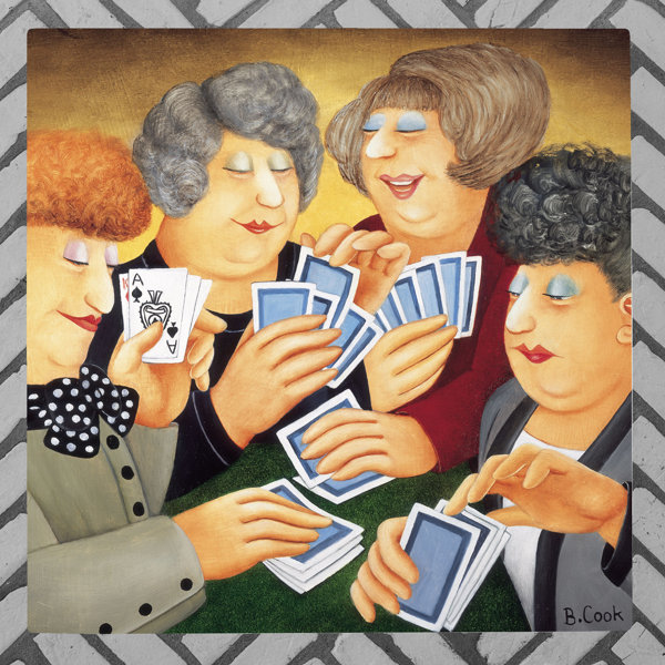 Marlow Home Co. Beryl Cook A Full House Ceramic Wall Decor 200x200 ...