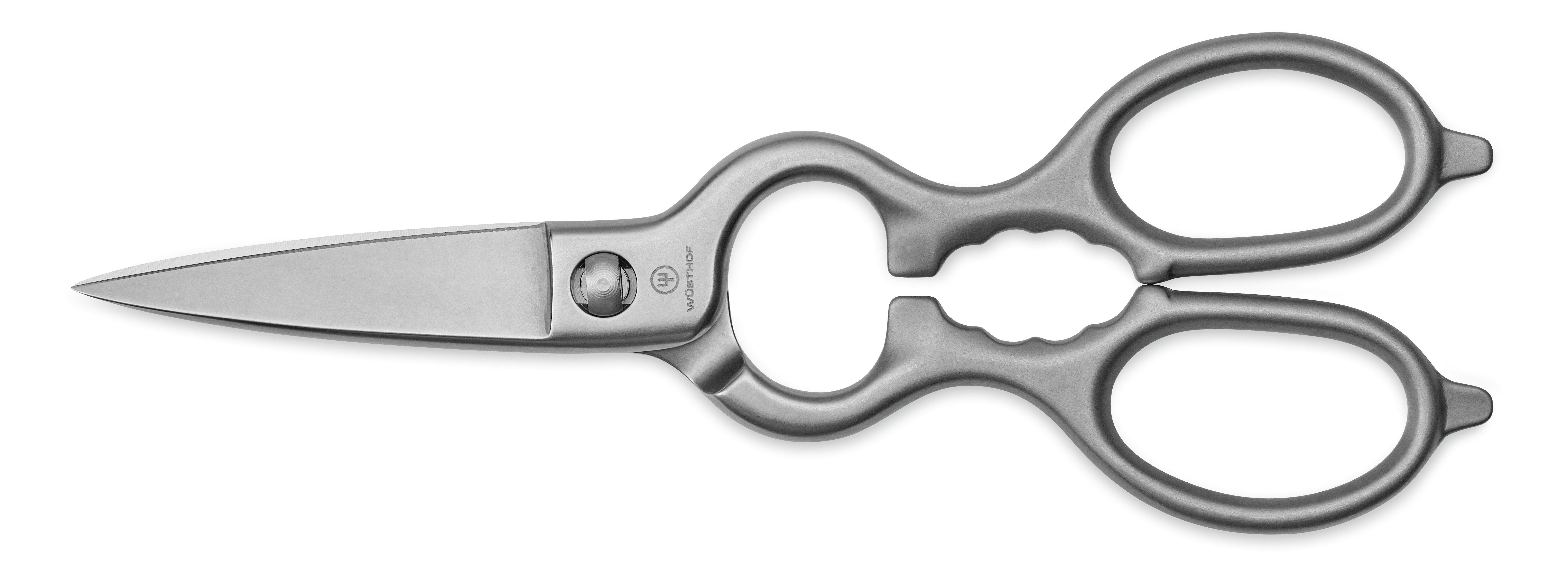 WÜSTHOF 8.5" Brushed Stainless Steel Kitchen Shears & Reviews | Wayfair