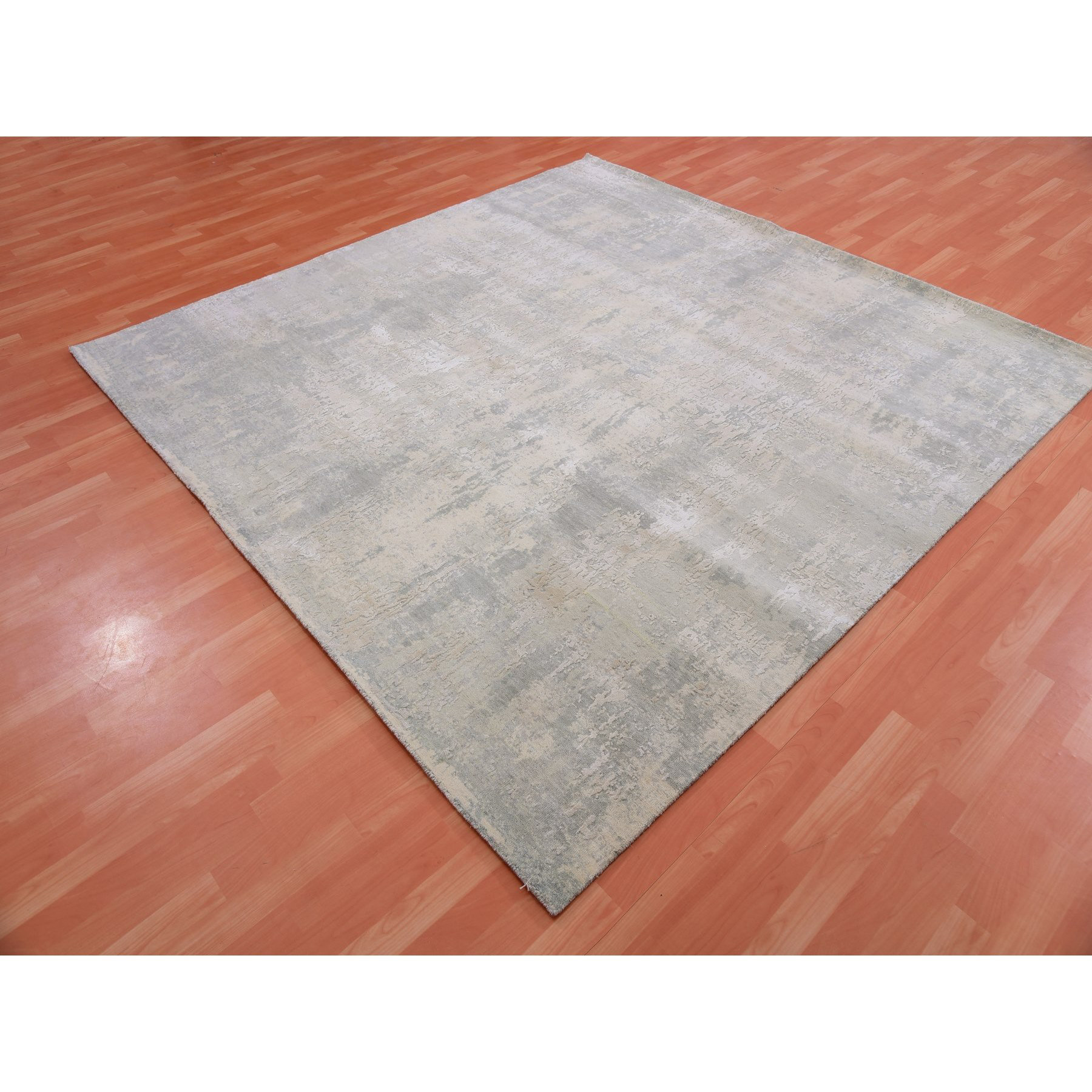 Isabelline Caedyn One-of-a-Kind Square 8' X 8' New Age Square Wool Area ...