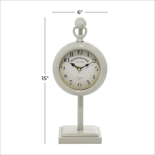 Laurel Foundry Modern Farmhouse Tabletop Clock & Reviews | Wayfair