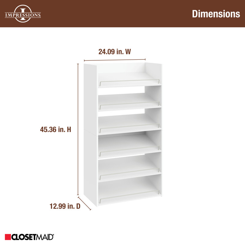 ClosetMaid Impressions Shoe Storage Tower | Wayfair