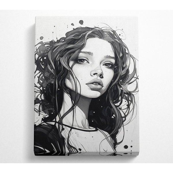 Fairmont Park Maverick Girl - Wrapped Canvas Print | Wayfair.co.uk