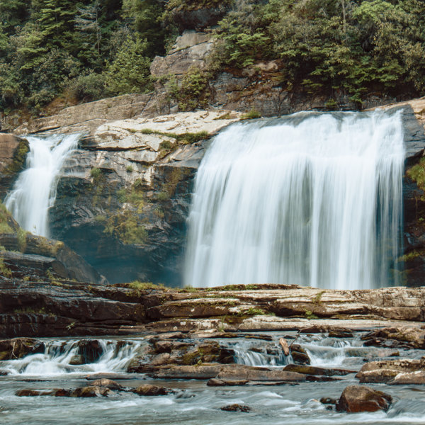 Mirrorstone Waterfalls Picture Infrared Wi-Fi + Remote Flat Heating ...