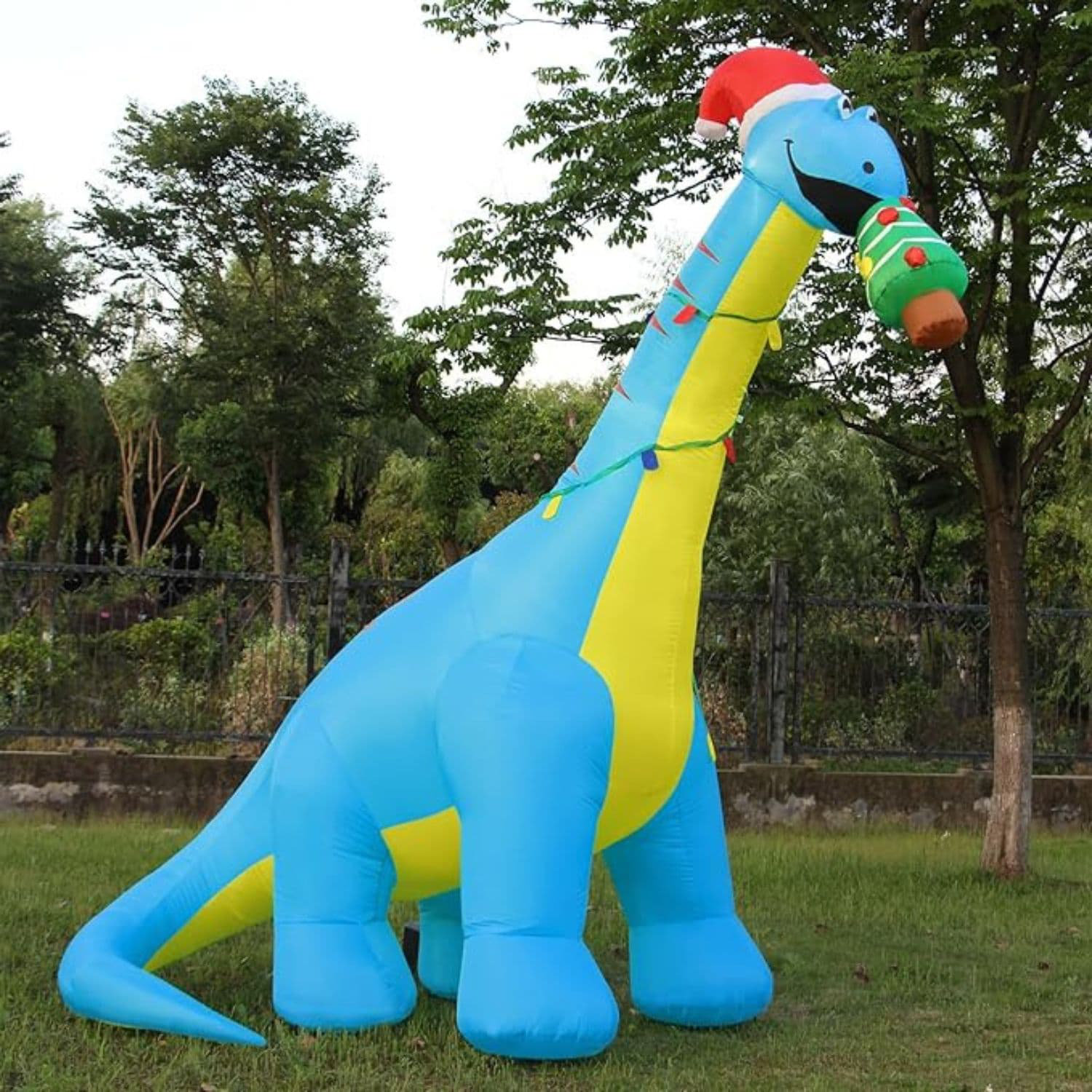 The Holiday Aisle® 10 FT Christmas Inflatable Decorations | Wayfair
