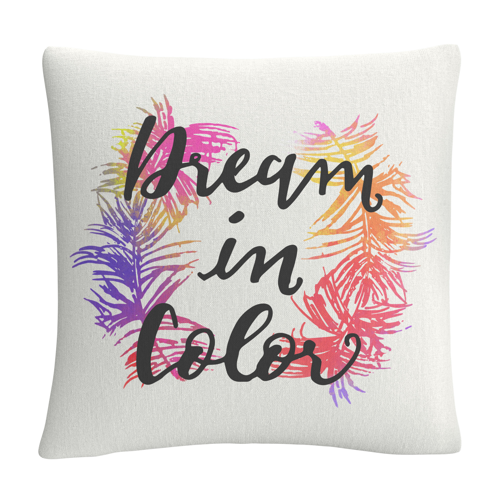 Trademark Fine Art Guinn Square Pillow Cover and Insert | Wayfair