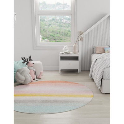 Unique Loom Striped Machine Woven Polyethylene Plastic Rug & Reviews ...