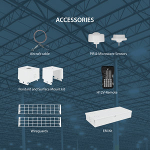 NICOR Lighting Dimmable High Bay Ceiling Light & Reviews | Wayfair