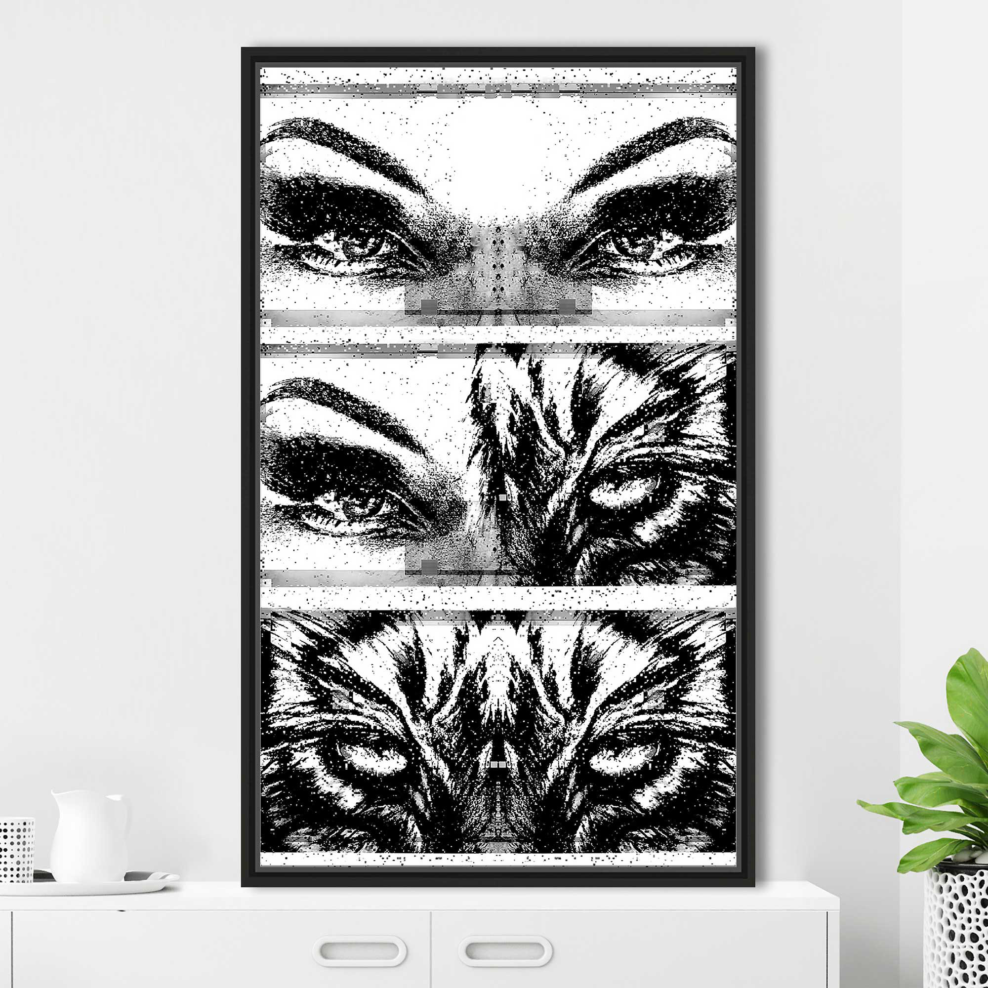 Picture Perfect International "The Lady, Or The Tigress I (Vertical ...