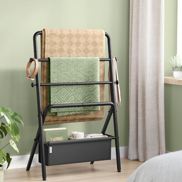 ColorLife Freestanding Towel Rack | Wayfair